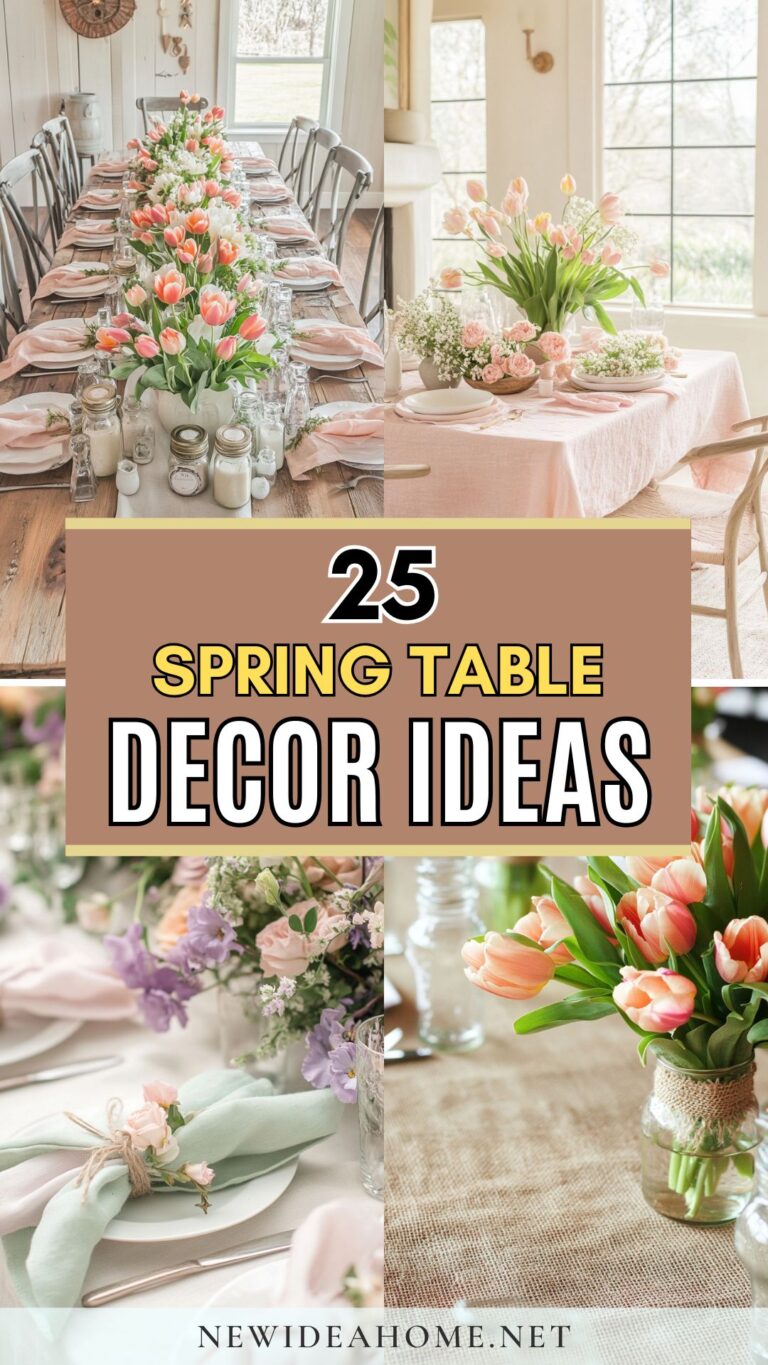 25 Spring Table Decor Ideas to Refresh Your Dining Experience - New ...
